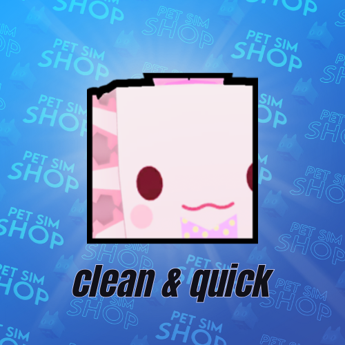 Huge Easter Axolotl – PetSimShop